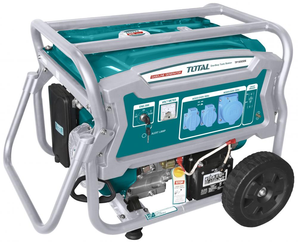 TOTAL - GENERATOR BENZINA - 6500W – Belgarden